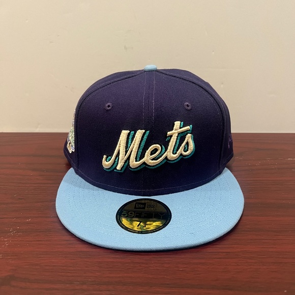 New Era | Accessories | New Era 59fifty Fitted Hat New York Mets Purple ...